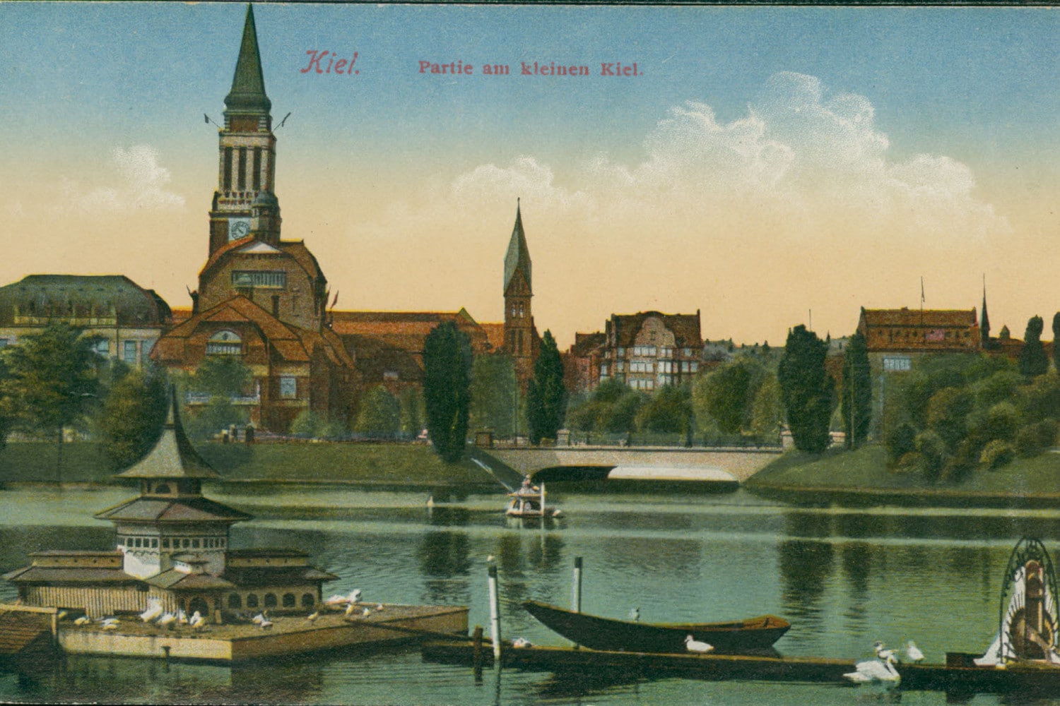 Kiel damals und heute - eine Zeitreise in Bildern